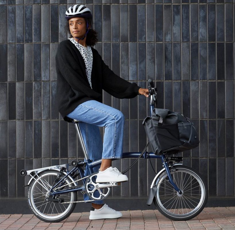 BROMPTON Rack set completa incl 4 rollers + Guardabarros - 6mm holes ...